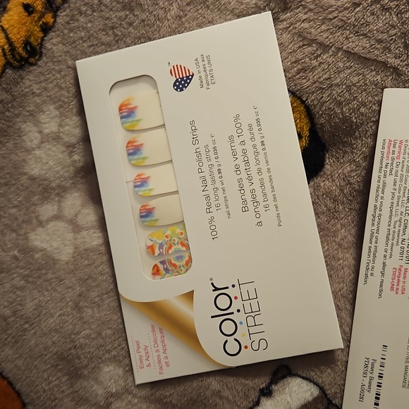 Color Street | Makeup | New Color Street Retired Make A Splash Nail ...